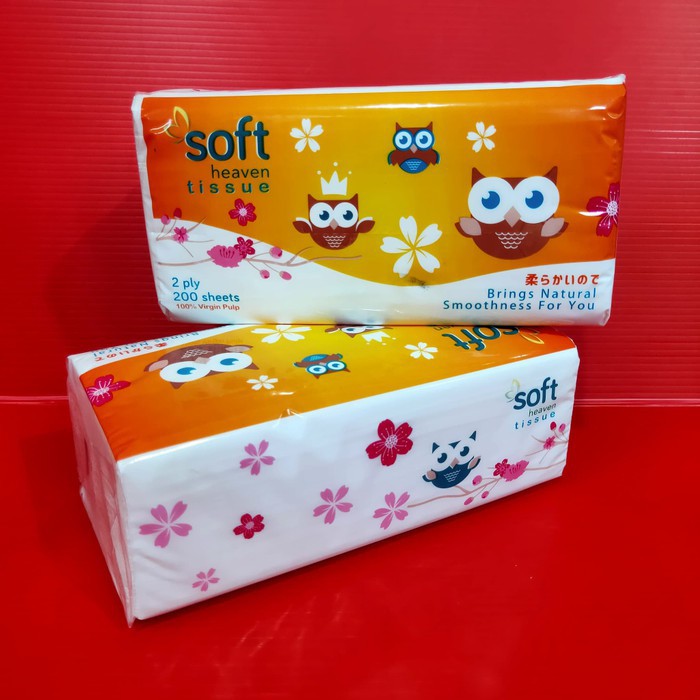 Tissue Soft Heaven Facial Softpack 200s